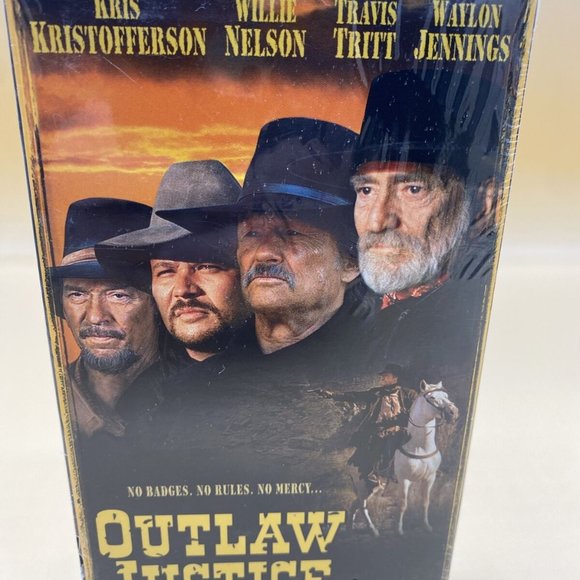 Media | Outlaw Justice Vhs 203 Kris Kristofferson Willie Nelson Waylon ...
